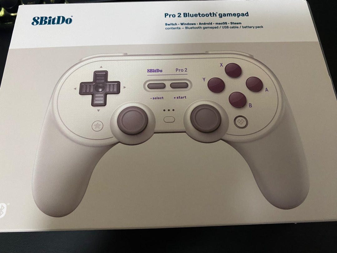 8BitDo Pro 2 Bluetooth controller, Video Gaming, Gaming Accessories ...