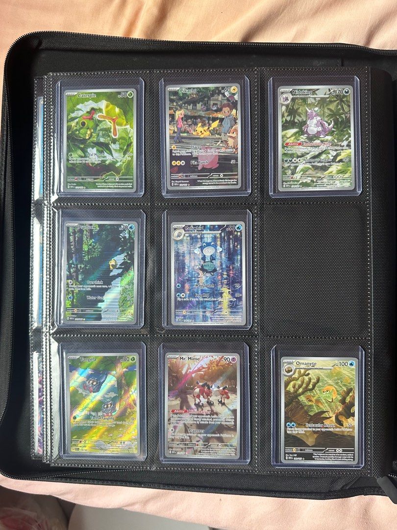 97% completed Pokémon 151 REVERSE HOLO master set!, Hobbies & Toys ...