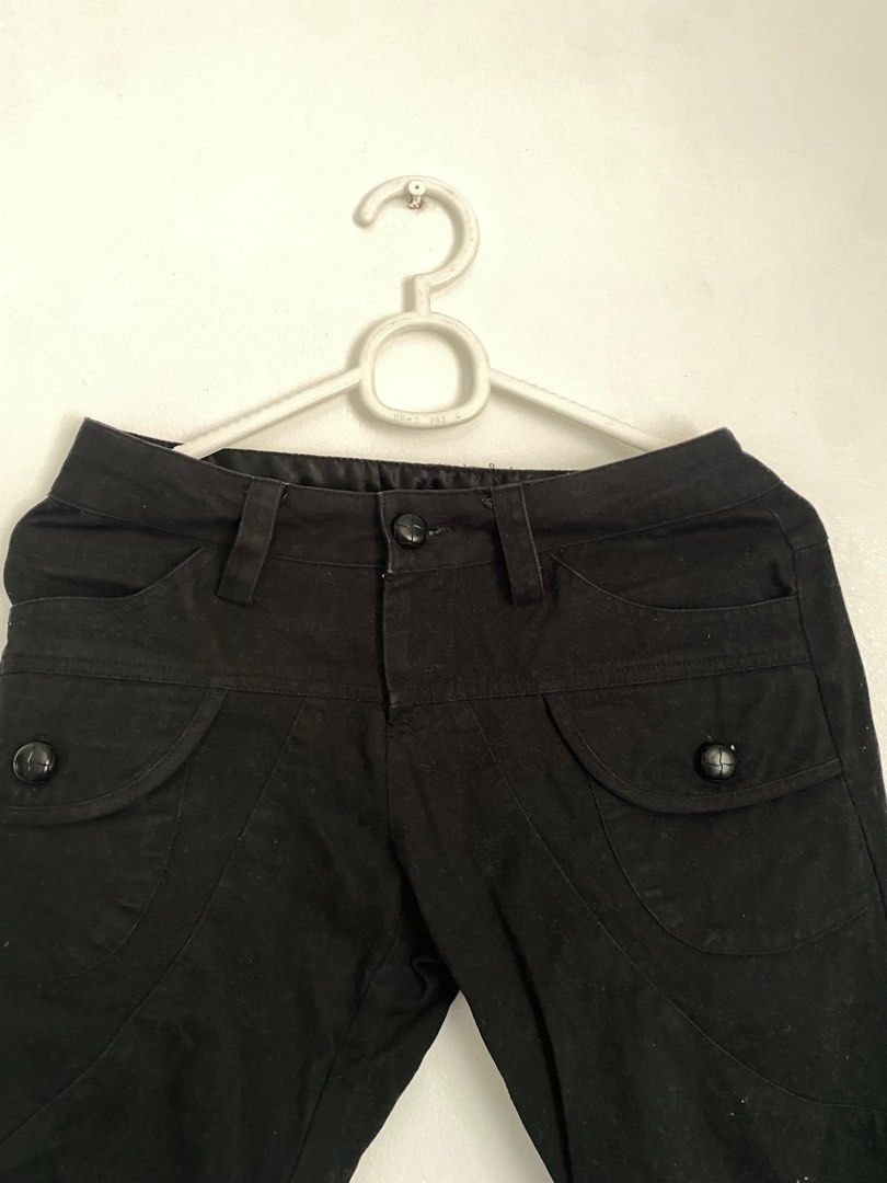 Japanese archive inspired 3/4 pants ༒ (japanese archive, y2k, alt, lgb ...