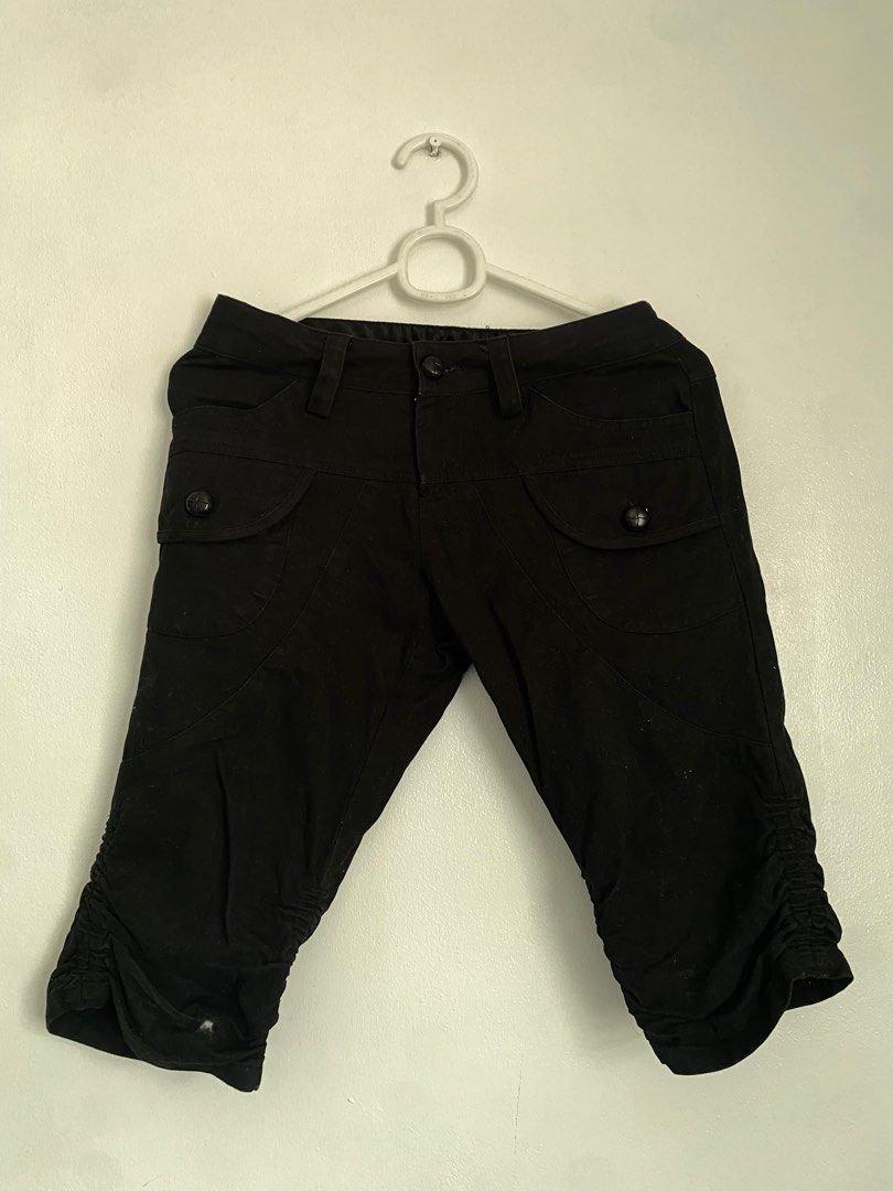 Japanese archive inspired 3/4 pants ༒ (japanese archive, y2k, alt, lgb ...