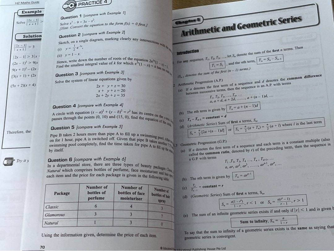 A level H2 Maths Guide book, Hobbies & Toys, Books & Magazines ...