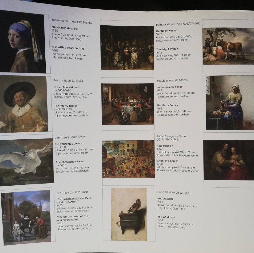 Adult Coloring Book Dutch Paintings - Colour Your Own Dutch Master ...