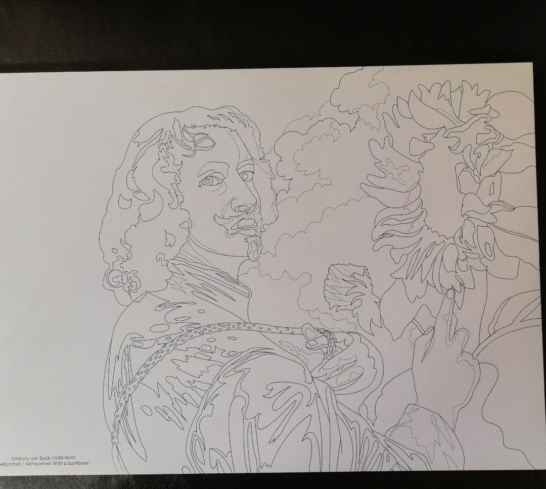 Adult Coloring Book Dutch Paintings - Colour Your Own Dutch Master ...