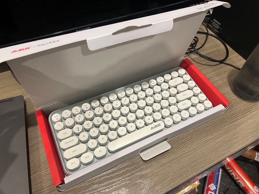 Ajazz Bluetooth keyboard AK308i, Computers & Tech, Parts & Accessories ...