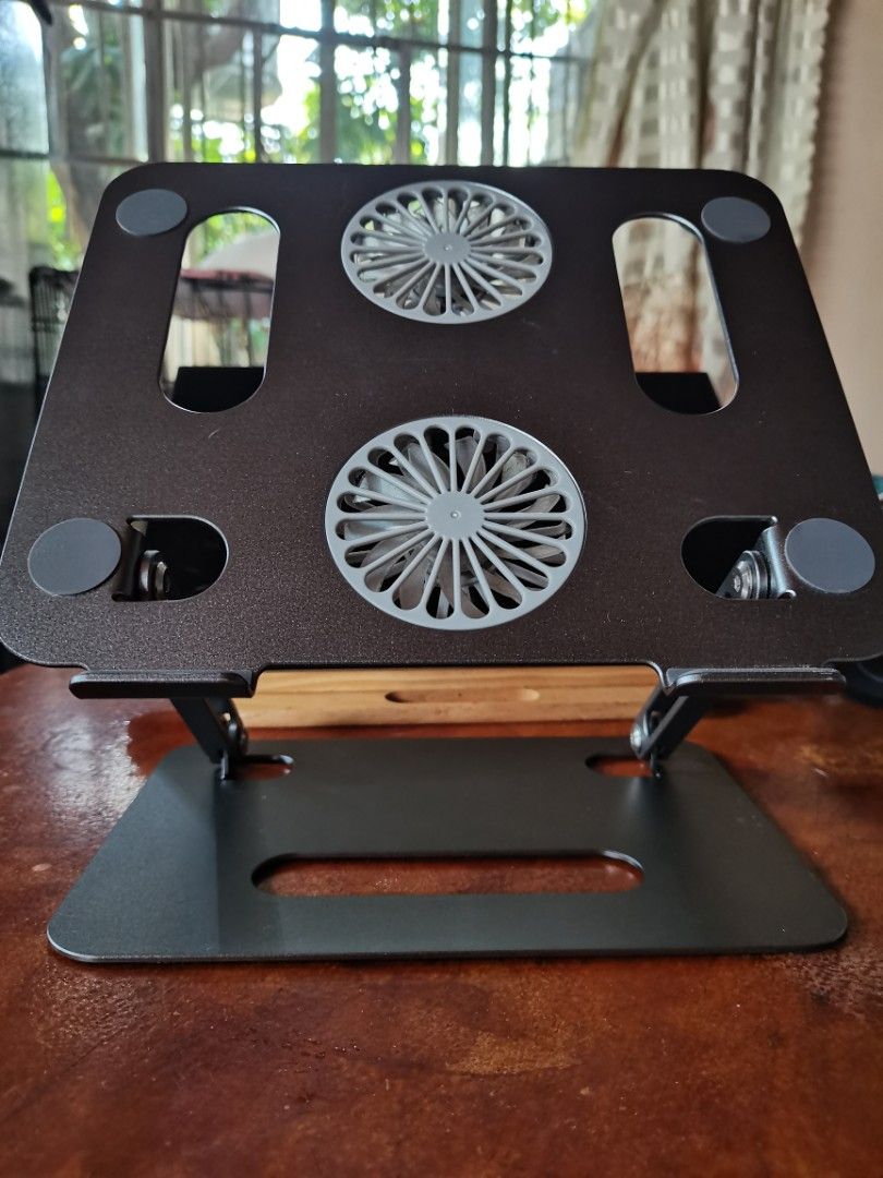 Aluminum Laptop Stand with Cooler Fan, Computers & Tech, Laptops ...