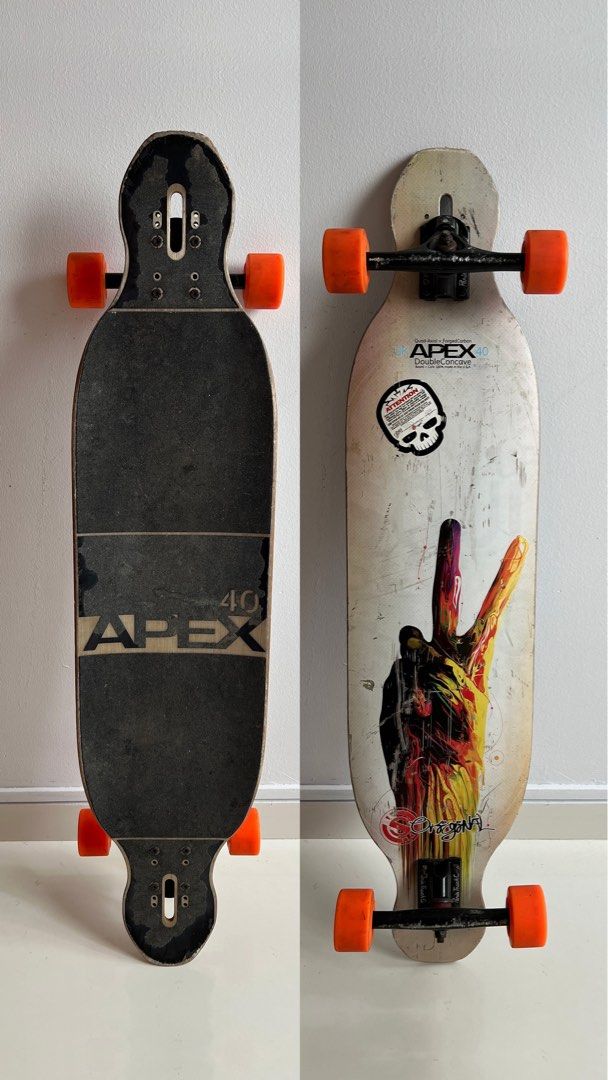 Apex 40 DoubleConcave Longboard, Sports Equipment, Sports & Games ...