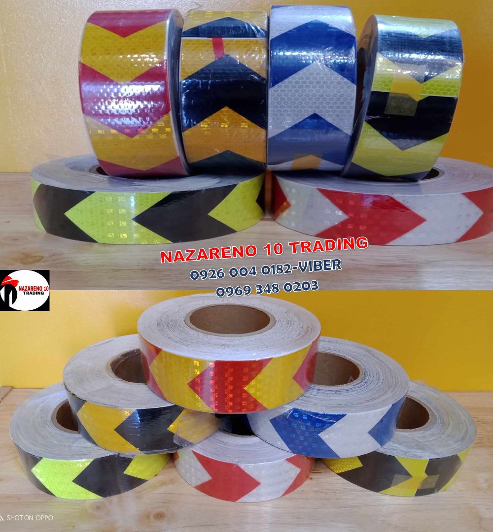 ARROW TYPE REFLECTORIZED STICKER, Everything Else, Looking For on Carousell