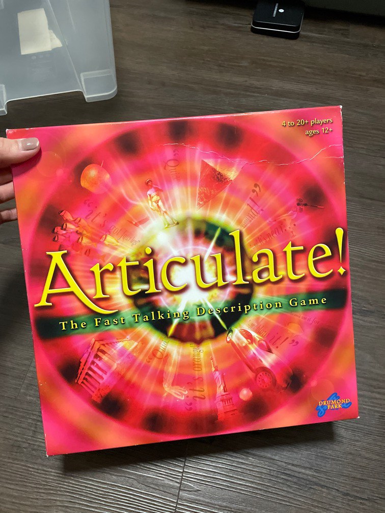 Articulate board game, Hobbies & Toys, Toys & Games on Carousell