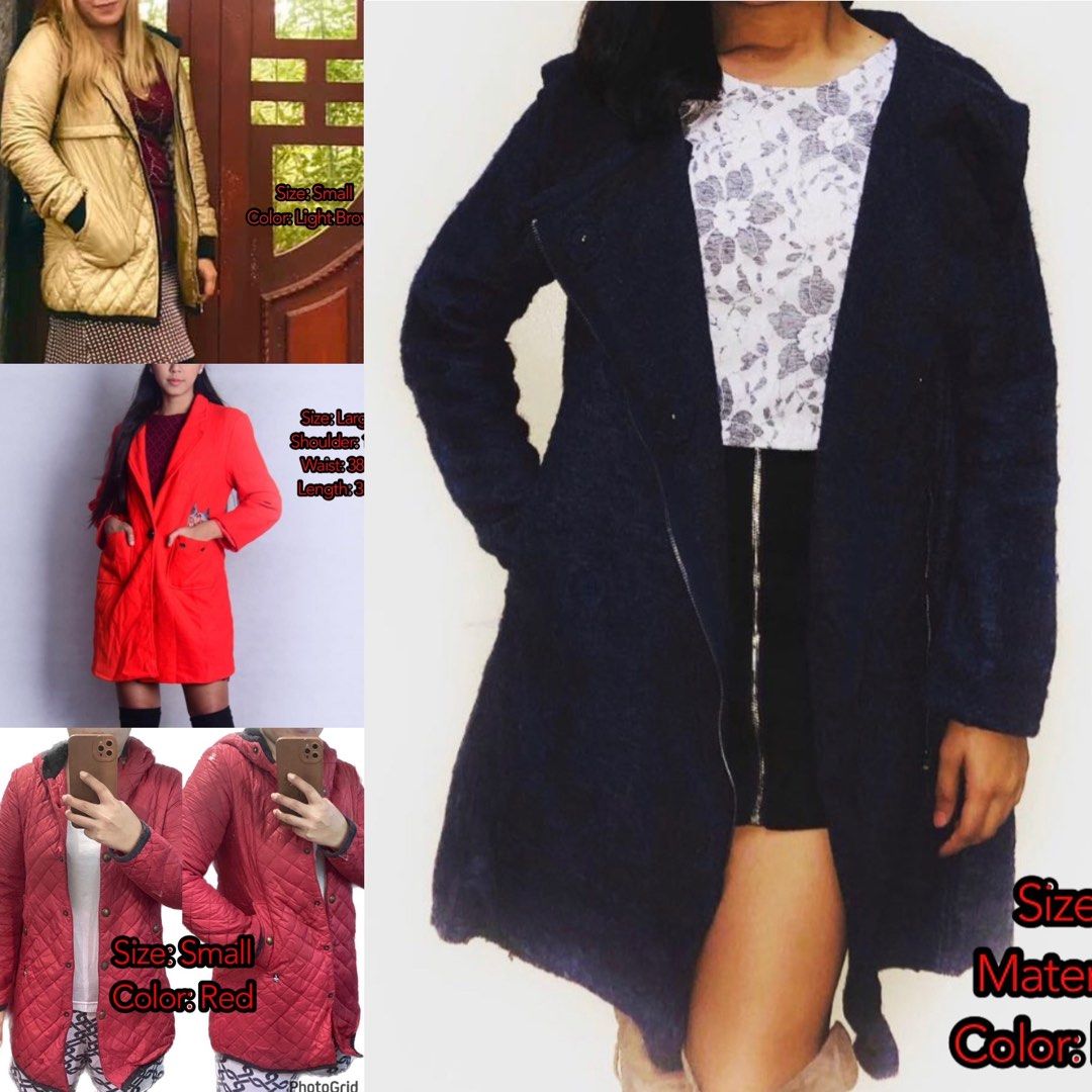 Assorted Winter Coats, Women's Fashion, Coats, Jackets and Outerwear on ...