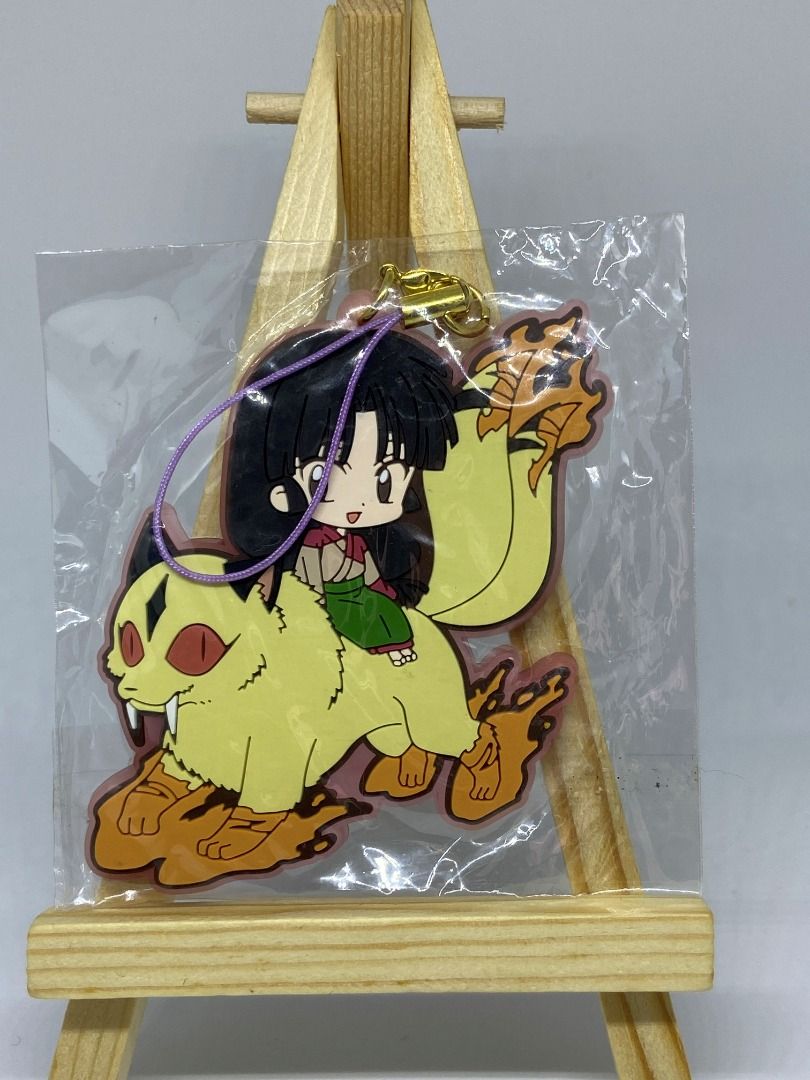 Authentic Anime Rubber Keychains Assorted Characters (DS, Inuyasha ...