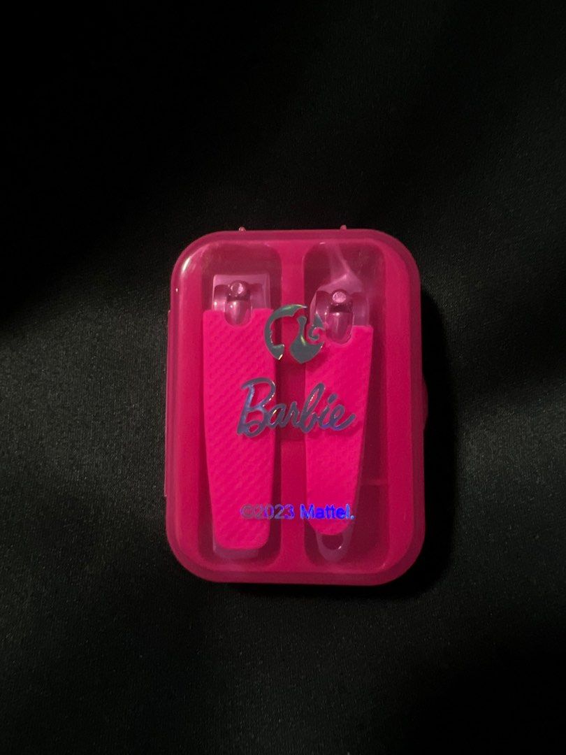 Authentic Miniso Barbie Nail Clipper, Beauty & Personal Care, Hands ...