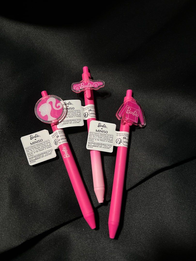 Authentic Miniso Barbie Pens, Hobbies & Toys, Stationary & Craft ...