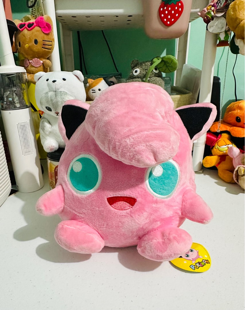 Authentic Pokemon Nintendo 3rd Round Wigglytuff Plush, Hobbies & Toys ...
