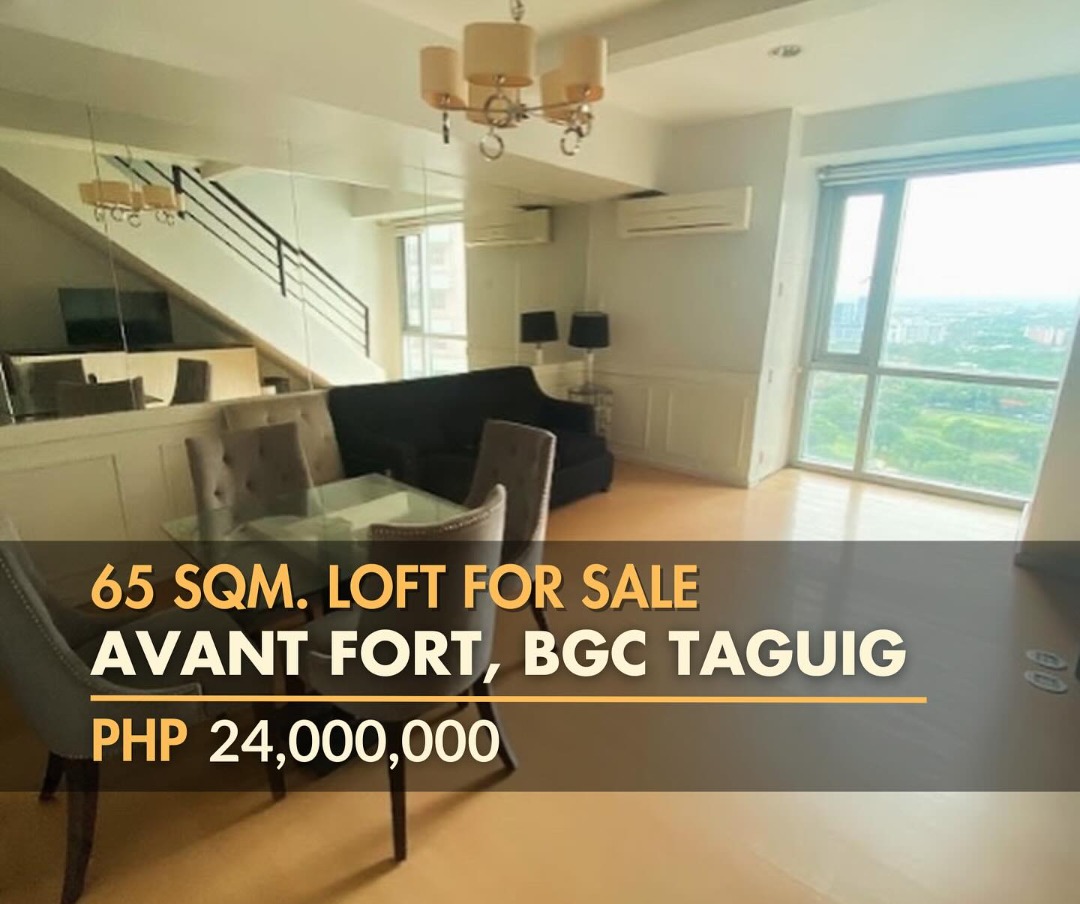 Avant Fort, Bonifacio Global City 1 bedroom Loft for SALE, Property ...