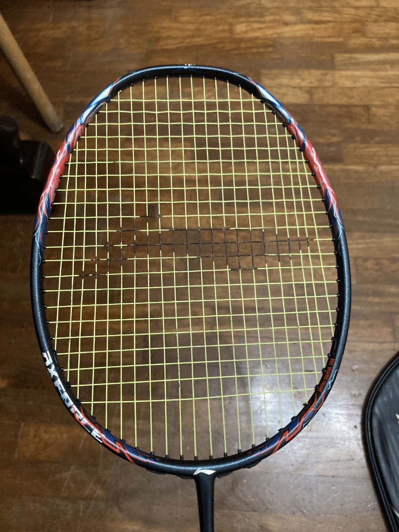 Axforce 90 tiger max, Sports Equipment, Sports & Games, Racket & Ball ...