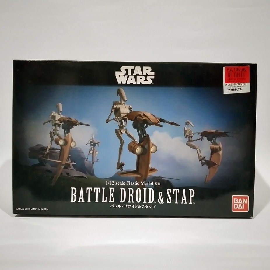 Bandai Star Wars 1/12 Battle Droid & STAP Model Kit Multiple Kits ...
