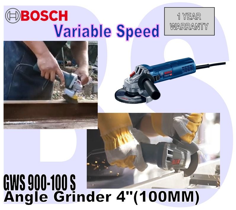 BANSOON BOSCH Angle Grinder GWS 900-100 Professional. 900W. 4 BANSOON BOSCH Angle Grinder GWS 900-100 Professional. 900W. 4