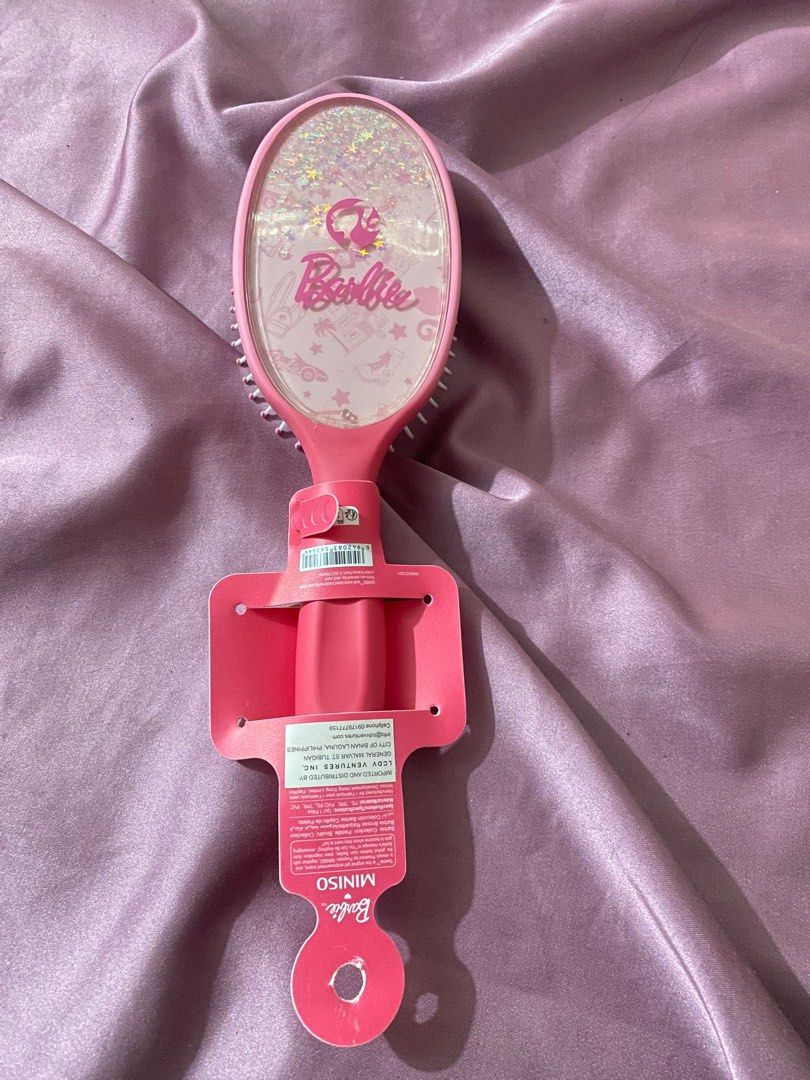 Barbie x Miniso Paddle Brush / comb, Beauty & Personal Care, Hair on ...