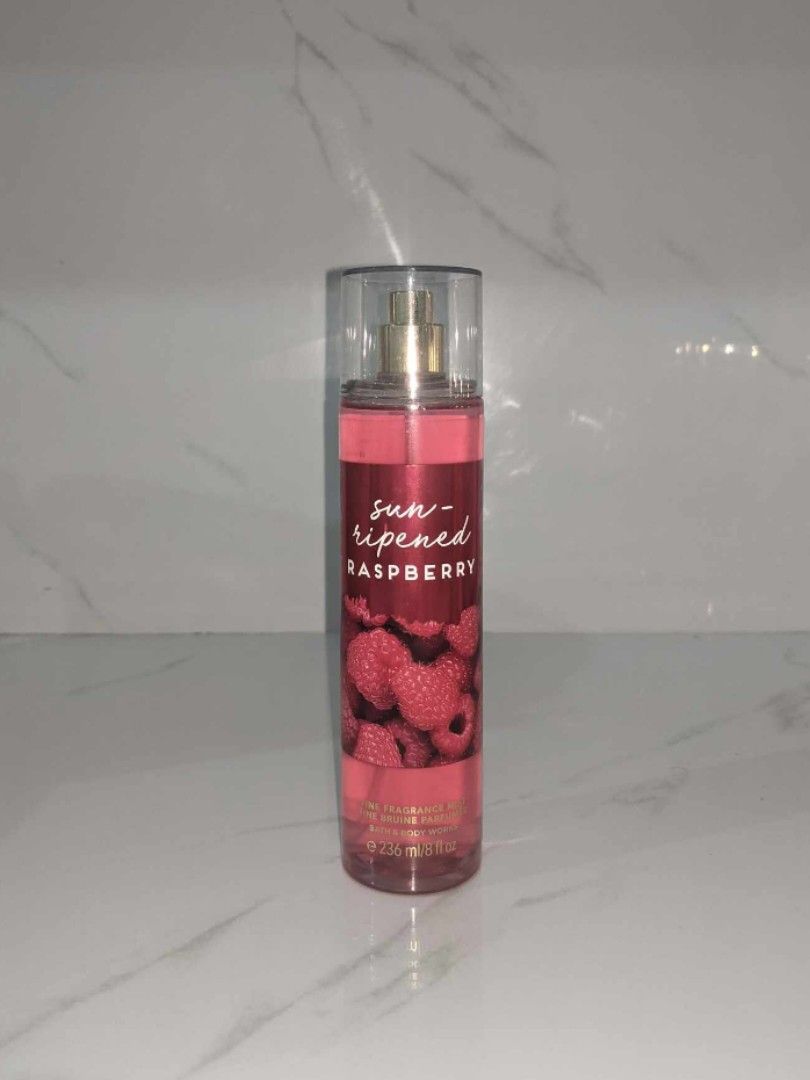 Bath & Body Works Sun-Ripened Raspberry Fine Fragrance Mist, Beauty ...