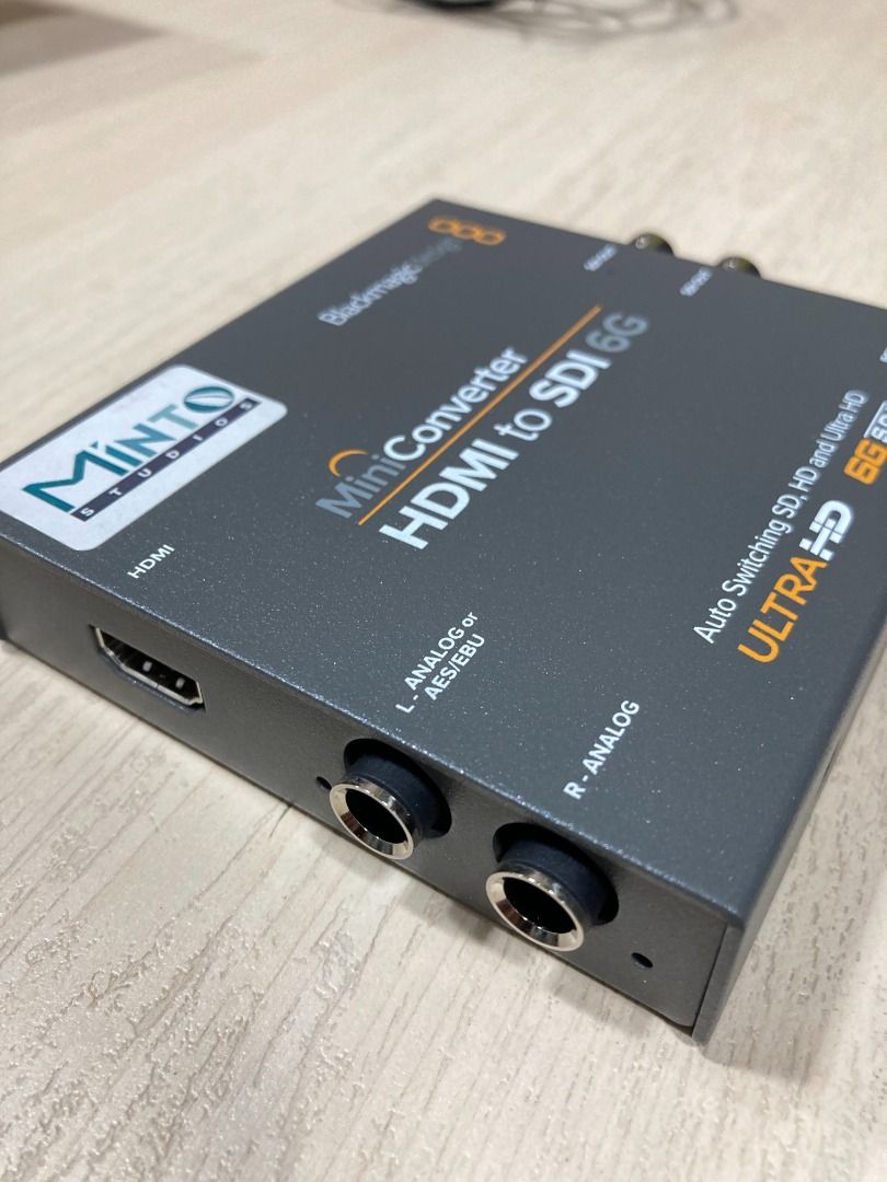 Blackmagic Design Mini Converter HDMI to SDI 6G, TV & Home Appliances ...