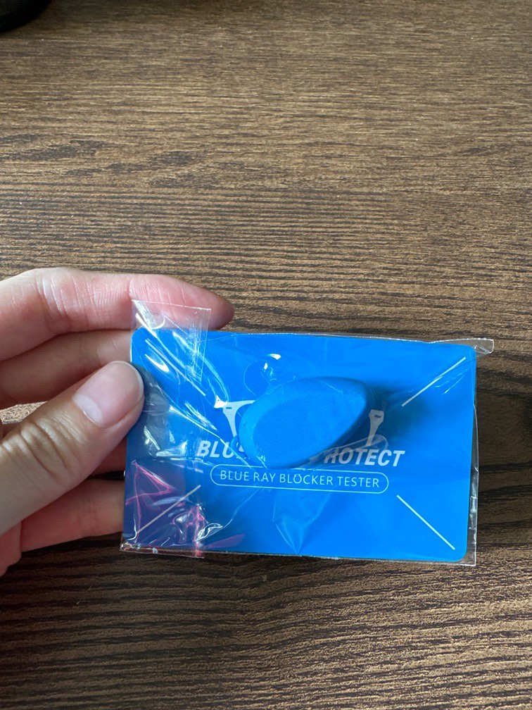 Blue light blocker tester, Beauty & Personal Care, Vision Care on Carousell