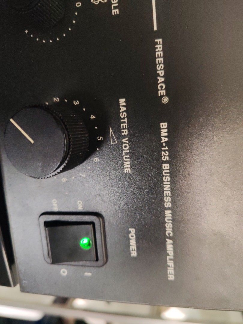 BOSE AMPLIFIER BMA-125 business music amplifier, Audio, Soundbars ...