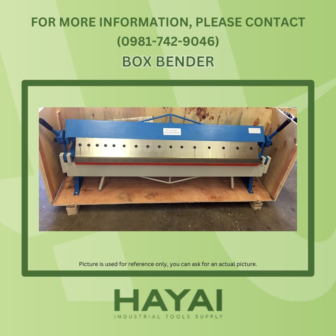 BOX BENDER, Commercial & Industrial, Construction Tools & Equipment on ...