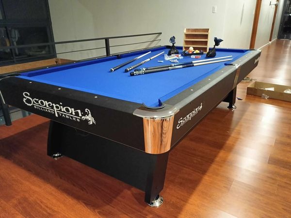 BRAND NEW STANDARD SCORPION BILLIARD TABLE, Sports Equipment, Sports ...
