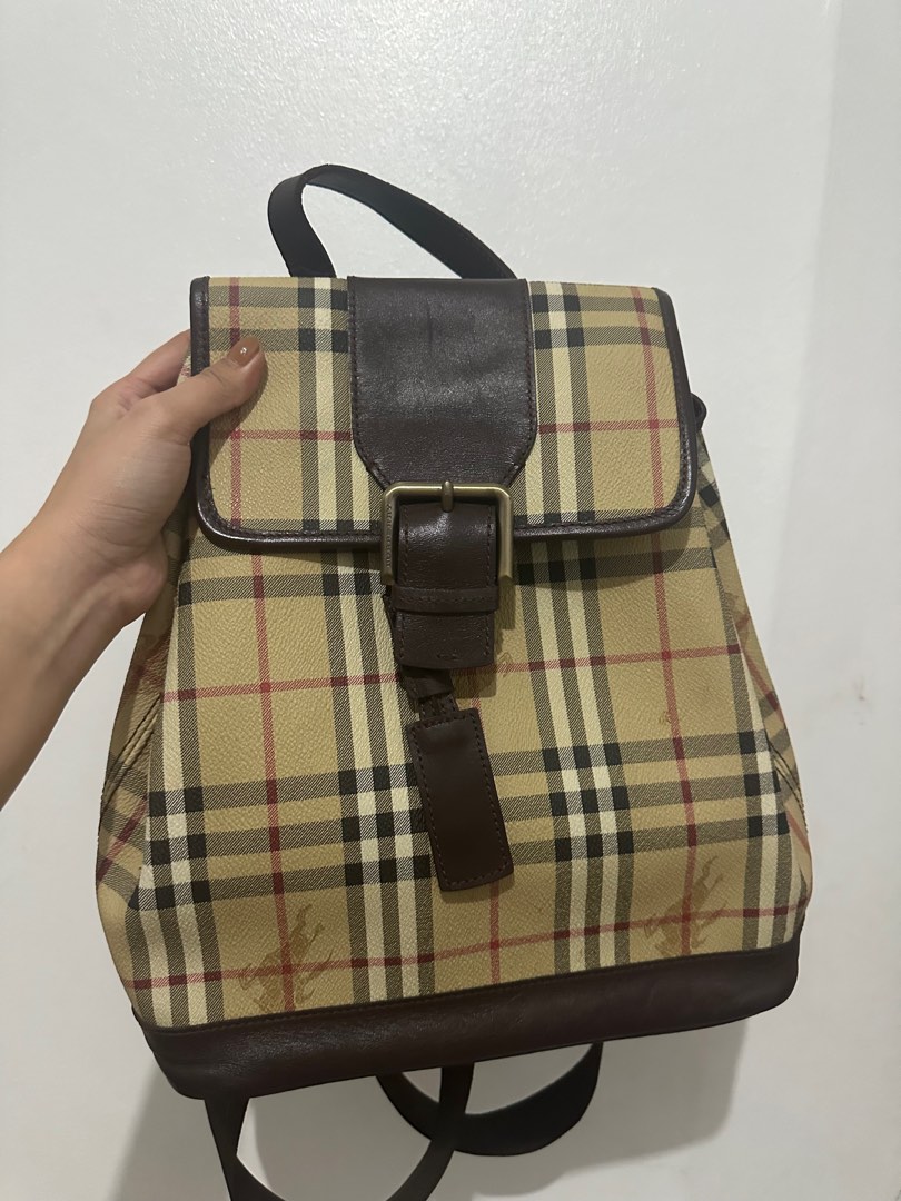 BURBERRY BACKPACK, Luxury, Bags & Wallets on Carousell