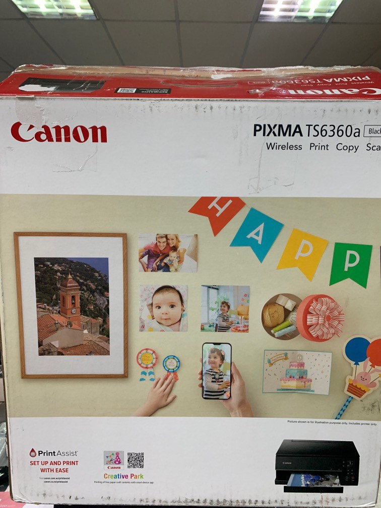 Canon Pixma TS6360 a - 220volts, Computers & Tech, Printers, Scanners ...