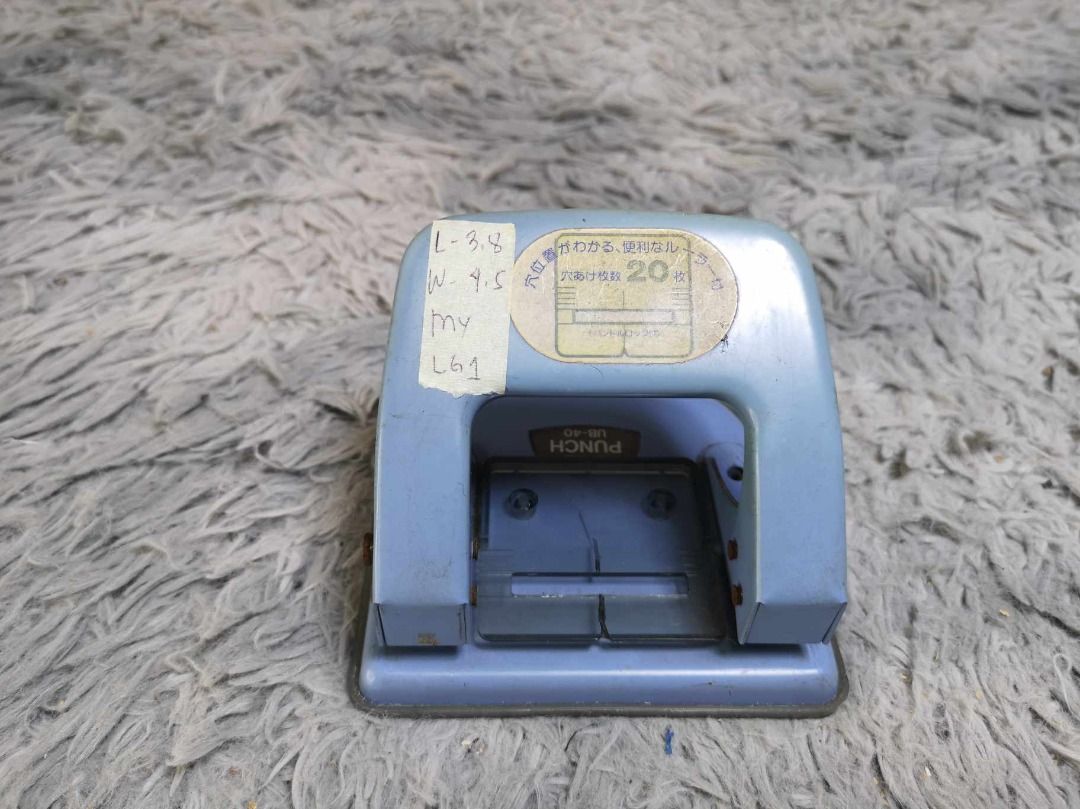 Carl punch UB-40 Puncher, Hobbies & Toys, Stationary & Craft ...