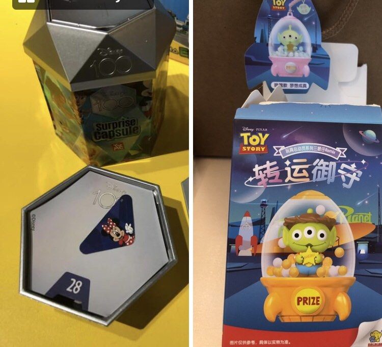 Chase secrets blind box capsule alien Minnie , Hobbies & Toys ...