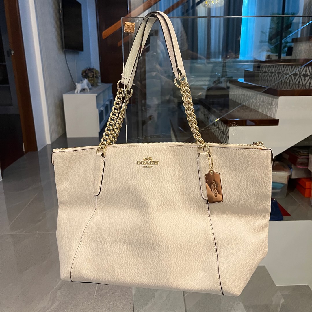 Coach Ava Chain Tote Bag, Luxury, Bags & Wallets on Carousell