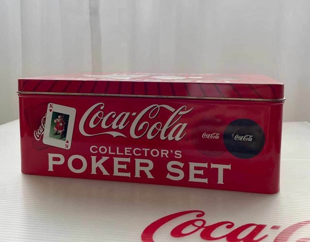Coca-Cola Collector’s Poker Set., Hobbies & Toys, Memorabilia ...