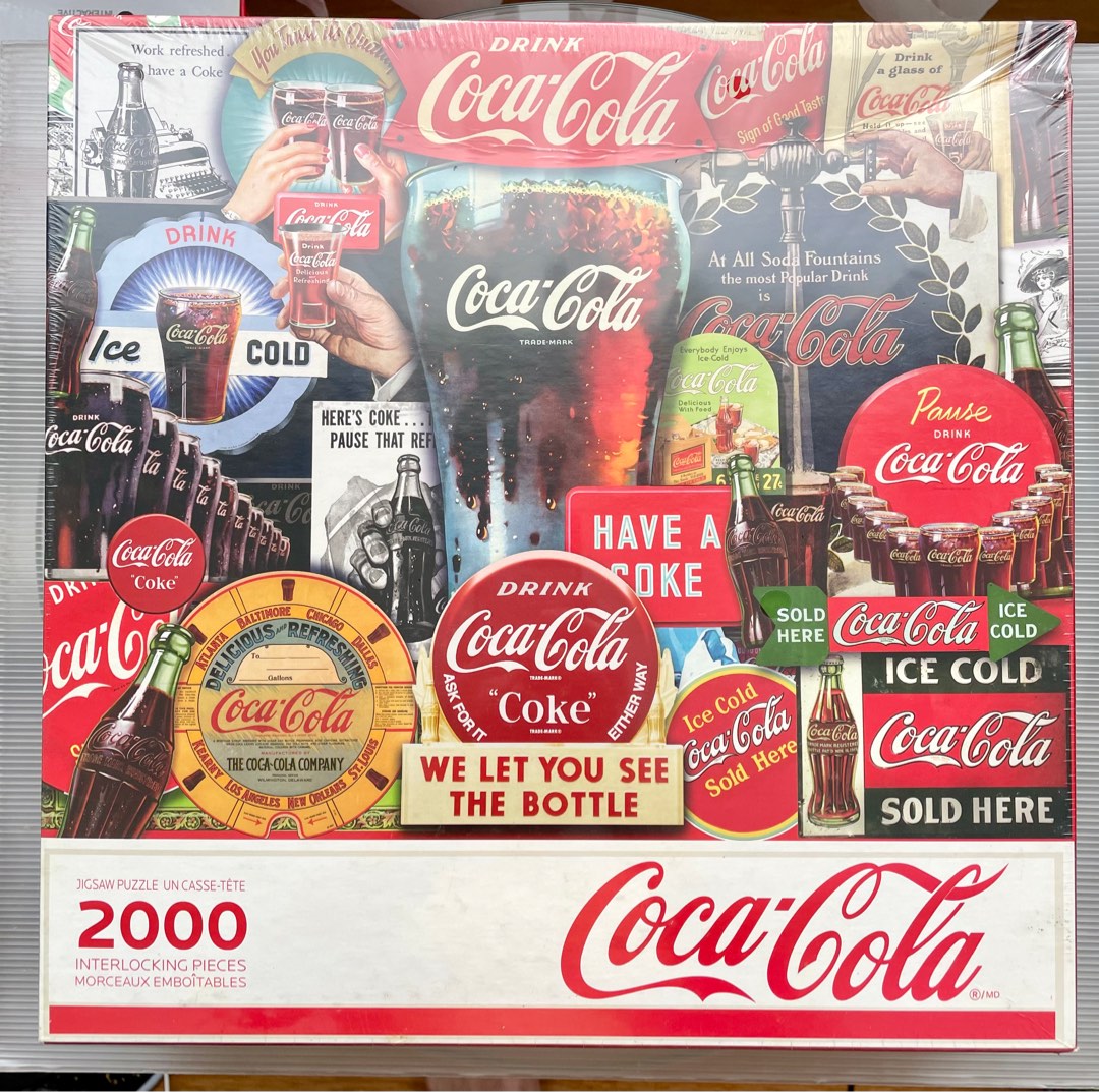 Coca-Cola Jigsaw Puzzle 2000 pieces, Hobbies & Toys, Memorabilia ...