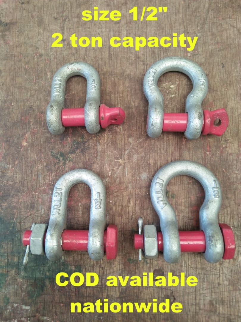 COD available - size 1/2" SWL 2T 2 ton capacity Heavy Duty Galvanized ...