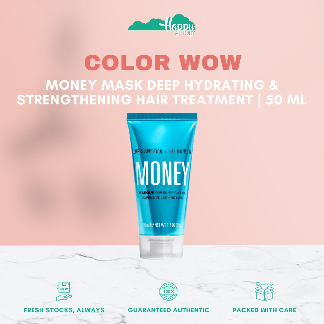 COLOR WOW Mini Money Mask Deep Hydrating & Strengthening Hair Treatment ...