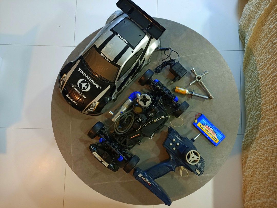 Oil RC Car, Hobbies & Toys, Toys & Games on Carousell