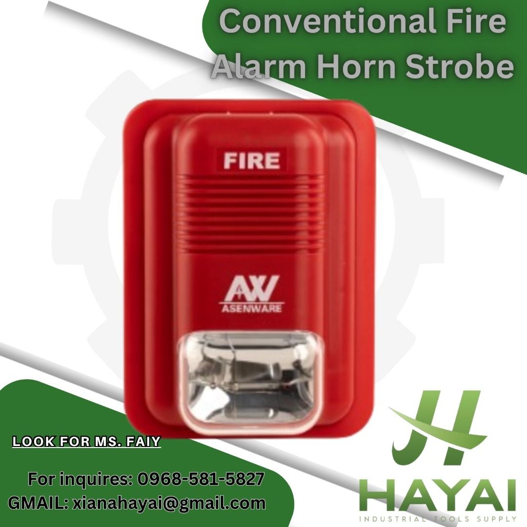 Conventional Fire Alarm Horn Strobe, Commercial & Industrial ...
