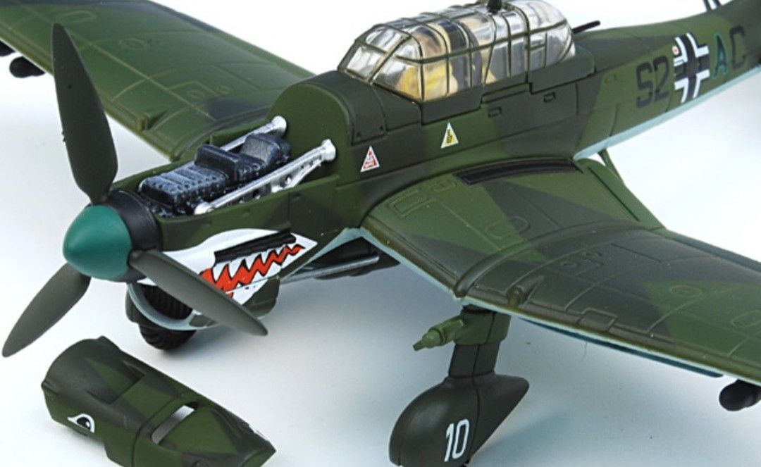 CORGI 1/72 JU+87 STUKA, II/StG 77, MAJOR ALFONS ORTHOFER, BRESLAU ...