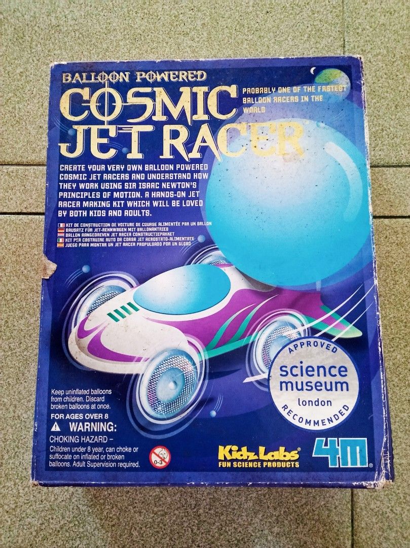 Cosmic Jet Racer. DIY Toys., Hobbies & Toys, Toys & Games on Carousell