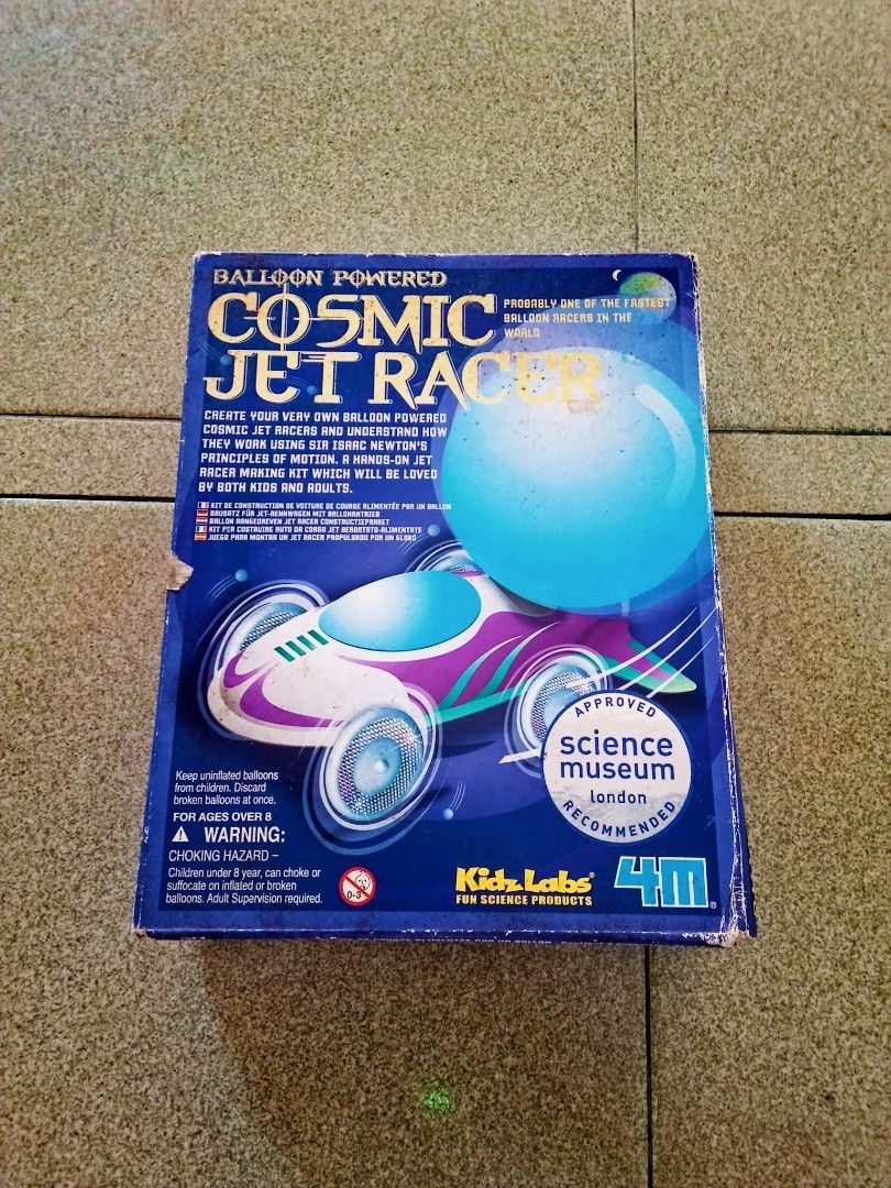 Cosmic Jet Racer. DIY Toys., Hobbies & Toys, Toys & Games on Carousell