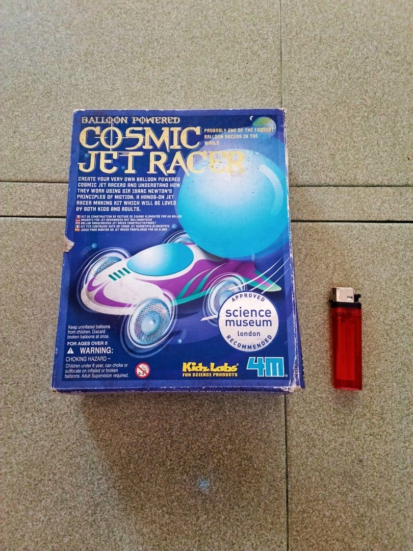 Cosmic Jet Racer. DIY Toys., Hobbies & Toys, Toys & Games on Carousell