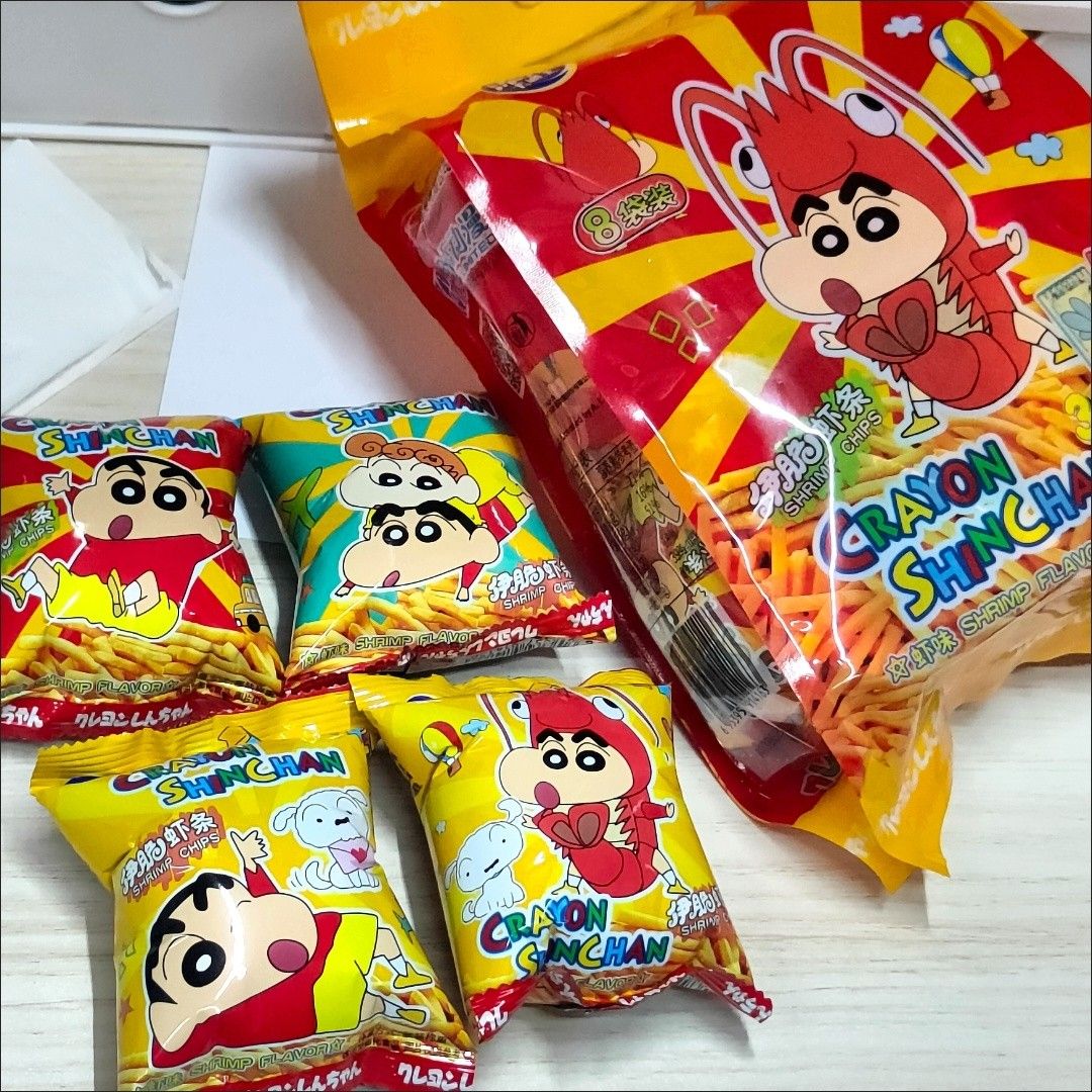Crayon Shin-chan Snack Gift Bag, Food & Drinks, Packaged & Instant Food ...
