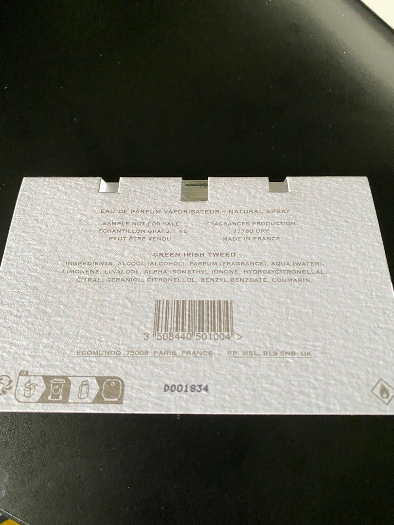 Creed samples Aventus and GIT, Beauty & Personal Care, Fragrance ...