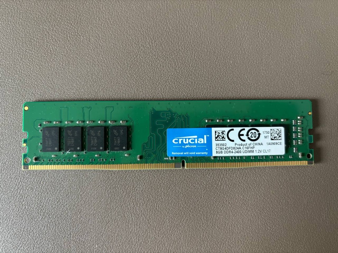 crucial DDR4 8GB RAM, Computers & Tech, Parts & Accessories, Computer ...