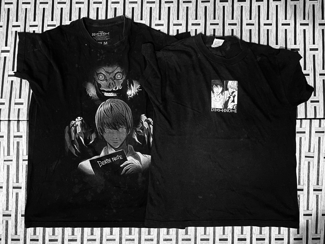 Death Note, Men's Fashion, Tops & Sets, Tshirts & Polo Shirts on Carousell