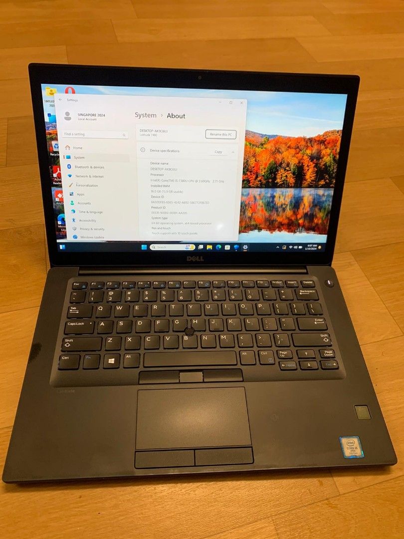 Dell Latitude 7480 Touchscreen 16gb RAM 256GB NVMe SSD Ullah Slam Super ...