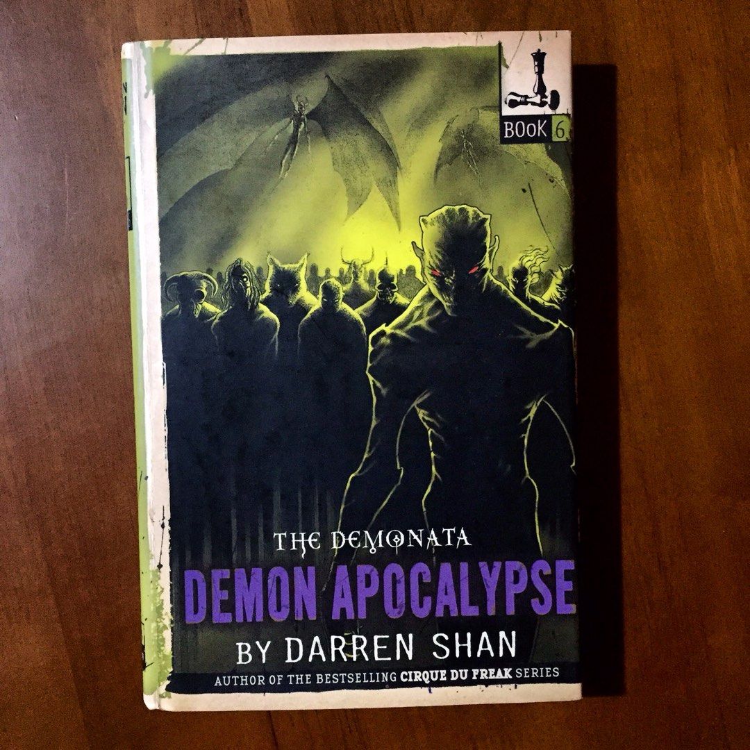 Demon Apocalypse by Darren Shan (YA / Demonata Series / Horror / Werewolves), Hobbies & Toys ...