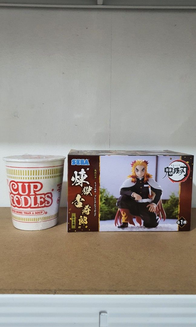 Demon slayer noodle stopper rengoku, Hobbies & Toys, Toys & Games on ...